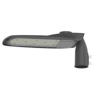 China Energy Saving High Efficient IP65 Aluminum Street Light Housing With Black Glass for sale