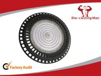 China Round Shape Outdoor LED High Bay Lights  IP66 100w 150w 200w UFO style.without gear box for sale