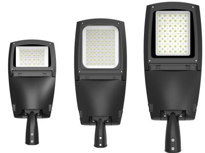 China Die-Casting Luminaire Aluminum Street Light 120 Lm/w Efficiency 18000 Lumens 40W/80W/150W 3000-6500K IP66 for sale
