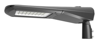 China Dimmable 120lm/W 3000k Ra80 IK08 Die Casting Aluminium Led Street Light IP66 Black Color For Main Road for sale