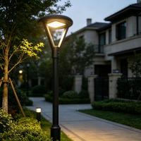 China LED Post Top Light, IP65 Waterproof Outdoor Area Lighting for Yard Street Garden for sale