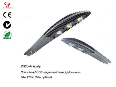 China High Efficiency IP66 Triple Cree Led Street Light 110w 120w With 10kv 20kv Surge Protection for sale