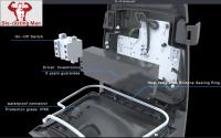 China 40-180W Engery Saving Outdoor Street Light Fixtures 120Lm/W IP66 Die - Casting Aluminium Shell for sale