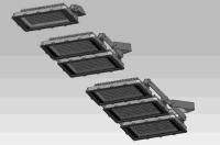 China 120 Degree Outdoor 60000lm Sports Field led stadium Flood Light LED High Mast for sale