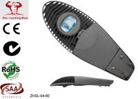 China IP65 Outdoor LED Street Lights COB 60W Grey color  for Roadway for sale