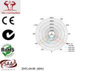 China IP65 Outdoor LED Street Lights COB 60W Grey color  for Roadway for sale