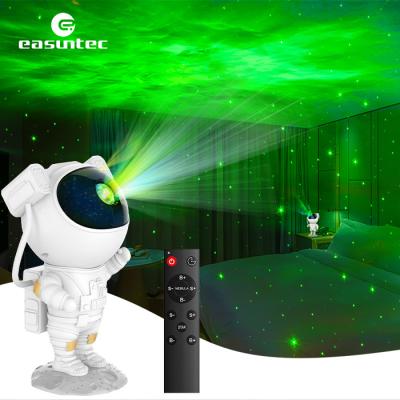 China ABS Remote Control Star Projector Night Light with 8 Nebula Effects, 120×113×228mm Spaceman Design for Bedroom Decor for sale