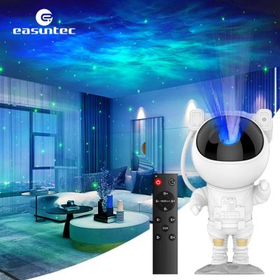 China Astronaut Galaxy Star Projector Night Light 5W USB Remote Control for Kids Bedroom Living Room for sale