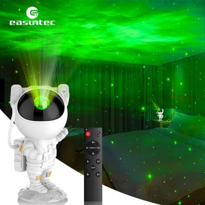 China Remote Control Astronaut Galaxy Star Projector 120×113×228mm with 8 Nebula Colors and 5 Brightness Levels for sale