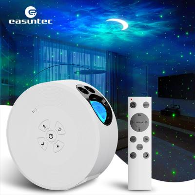 China 5V 2A USB Moon and Stars Night Light Projector with Voice Control - 160×160×66mm Galaxy Lamp with 8 Lighting Modes for sale