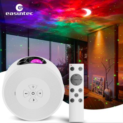 China Portable RGB Moon Star Projector Night Light 5V USB Remote Control 8 Nebula Modes for sale