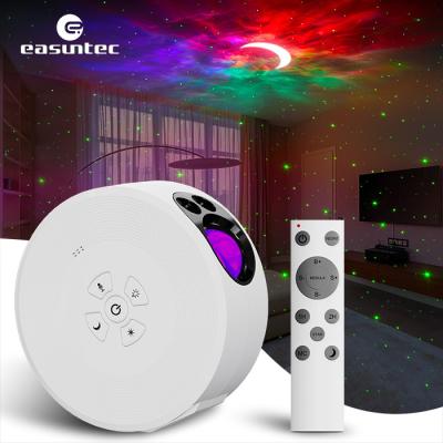 China KTV Moonlight Galaxy Moon Projector 8 Color Modes 4 Angle Projection ABS PC Material for sale