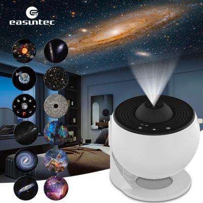 China 4K HD Planetarium Galaxy Projector with 12 Film Discs and 360° Adjustable Stand for Home Theater for sale