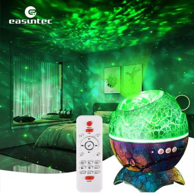 China Bluetooth Dinosaur Egg Star Projector 5V 2A 10W Night Light for Gaming Room for sale