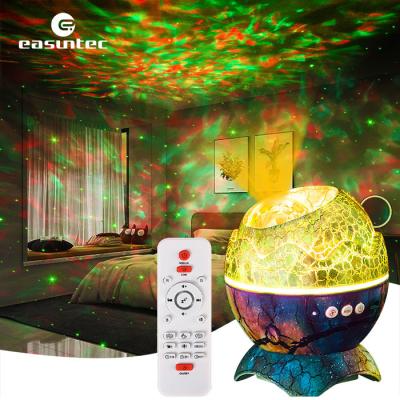 China ABS PC Nebula Dinosaur Egg Star Projector with 14 Color Modes, Bluetooth 5.0 and 19 White Noise Sounds for sale