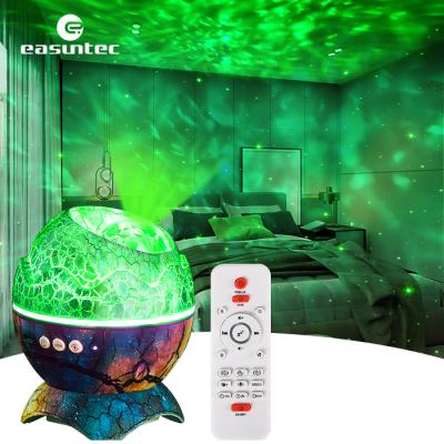 China Dinosaur Egg Galaxy Star Projector with 14 Color Modes, 19 Soothing Sounds and Bluetooth - 120×120×140mm for sale