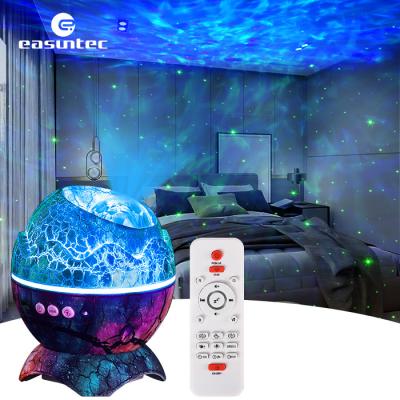 China Portable Dinosaur Egg Galaxy Projector with 14 Color Modes, 19 White Noise Sounds, Bluetooth Speaker - 120×120×140mm for sale