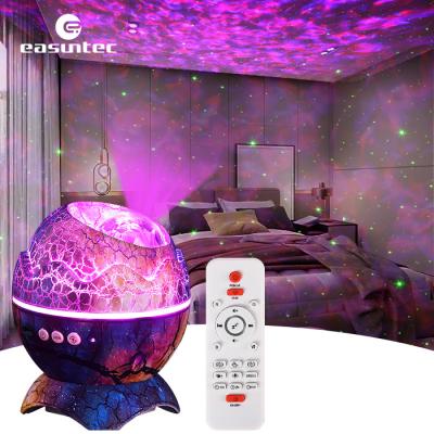 China Ceiling RGB Dinosaur Egg Projector with 14 Galaxy Star Effects, 120×120×140mm Size and 10W Power for Room Decor for sale