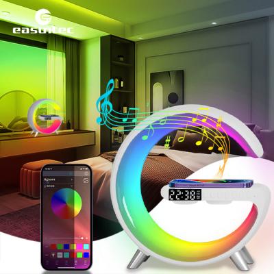 China 12V 15W Smart Light Sound Machine with Sunrise Alarm, Bluetooth Speaker & Wireless Charger for Home Use for sale
