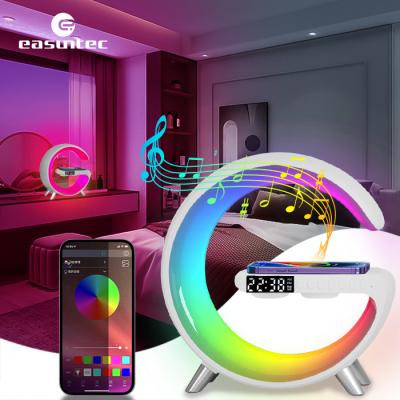 China ABS RGB G Smart Light Sound Machine with 15W Wireless Charger, 256 Lighting Modes & Bluetooth Speaker for sale
