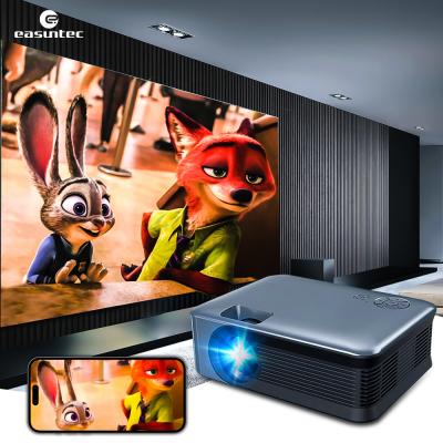 China WiFi HD Video Mobile Phone Mini Projector 12V with 1080P Support and 200-inch Screen Capability for sale