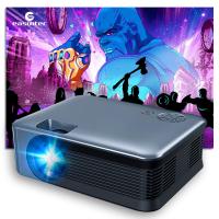 China A30 1080P Portable Mini Projector with Dual-Band WiFi, 100-240V Input, Tripod Included for Home Entertainment for sale