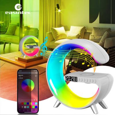 China G Speaker Lamp Smart Light Sound Machine with RGB Lighting, Voice Control and 1-Year Warranty in White/Black Colors for sale