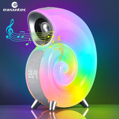 China Conch Music Lamp Smart Light Sound Machine Bluetooth Speaker 6W 172mm for sale