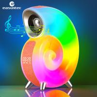 China Easuntec Conch Music Lamp Bluetooth Speaker with 16M RGB Colors and 256 Light Effects for sale