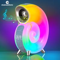 China Conch Music Lamp G Speaker Lamp 2000mAh Rechargeable Bluetooth Speaker with 16 Million RGB Colors and 256 Light Modes for sale