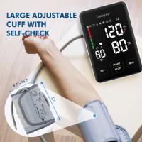 China CE ISO Approved OEM Portable Automatic Electronic BP Machine Voice Broadcasting Digital Upper Arm Blood Pressure Monitor for sale