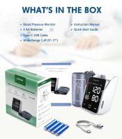 China 2023 New Digital Blood Pressure Monitor at Home Portable Cheaper bp Machine with Stand for sale