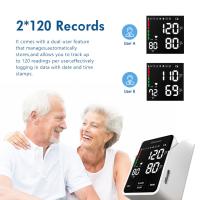 China CE ISO Approved OEM Portable Automatic Electronic BP Machine Voice Broadcasting Digital Upper Arm Blood Pressure Monitor for sale