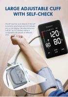 China CE ISO Approved Digital Automatic Blood Pressure Monitor bp Machine Electric Blood Pressure Monitor for sale