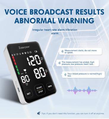 China Wholesale LED Design CE Approved Customization Automatic Check Ambulatory Digital Blood Pressure Monitor Arm Style for sale