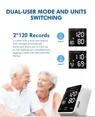 China Digital Automatic Blood Pressure Monitor Portable Blood Pressure Monitor bp Machine for sale