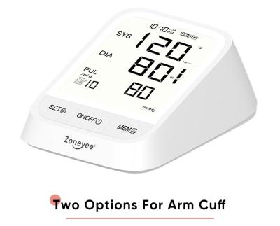 China Zoneyee OEM/ODM Health Care Products Bp Machine Digital Blood Pressure Monitor High Accurate Blood Pressure Monitor for sale