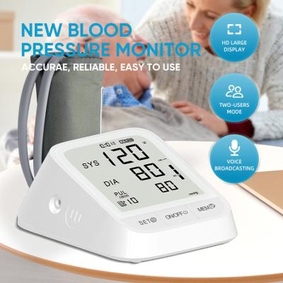 China Hospital Automatic Arm Type Rechargeable BP Digital Blood Pressure Monitor for sale