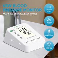 China Rechargeable Digital BP Machine Big Arm Cuff Blood Testing Equipment High Accuracy Automatic Blood Pressure Monitor for sale