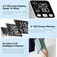 China Digital Sphygmomanometer Manufacturer Greatpeak Upper Arm Electric Tensiometer Bp Machines for sale