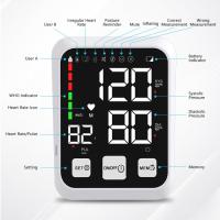 China FDA Certified Upper Arm Digital Dynamic Sphygmomanometer Digital Blood Pressure Monitors Automatic for sale