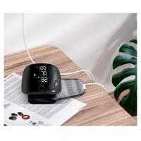 China Rechargeable Black Tensiometro Digital BP Machine 2*99 memories High Accuracy Automatic Wrist Blood Pressure Monitor for sale