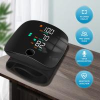 China Newest Portable Automatic Wrist Bp Machine LCD Display Smart Sphygmomanometer Digital Electronic Blood Pressure Meter for sale