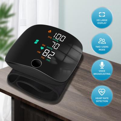 China OEM Automatic Tensiometro Digital Sphygmomanometer 2*99 Memory Smart CE Approved Wrist Blood Pressure Bp Monitor Machine for sale
