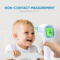 China Medical Non-Contact Elextric Infrared Frontal Thermometer Best Medical No Touch Digital Thermometers Digital Non Contact for sale