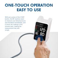 China CE ISO Approved Digital Automatic Blood Pressure Monitor bp Machine Electric Blood Pressure Monitor for sale