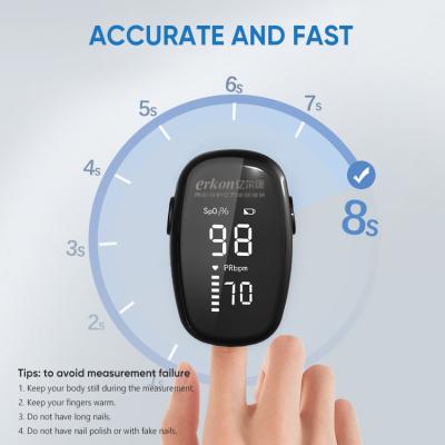 China fingertip pulse oximeter for pulse rate pulse oximeter spo2 sensor oled display pulse oximeter for sale