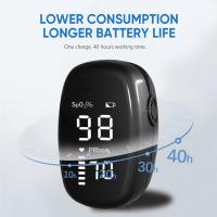 China Medical Standard Portable Pulse Oximeter ±2% Accuracy Automatic On And Off Black for sale