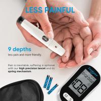 China NEW  Portable  Digital Glucometer OEM&ODM Glucometro Code Free Diabetes Machine Blood Glucose Meter with Strips for sale