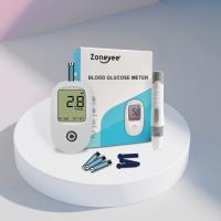 China Medical Equipment Glucose Meter Quick Test Glucometer With 50 Test Strips and Lancets Kit for sale